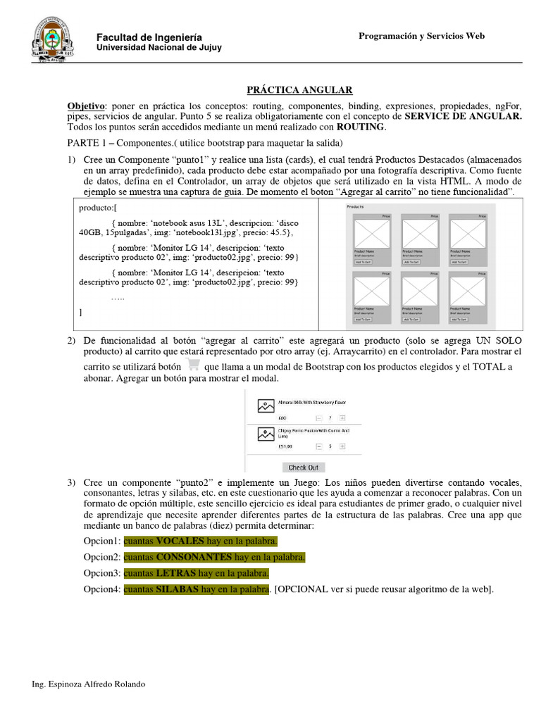 Practica - ANGULAR 2024 | PDF | Informática