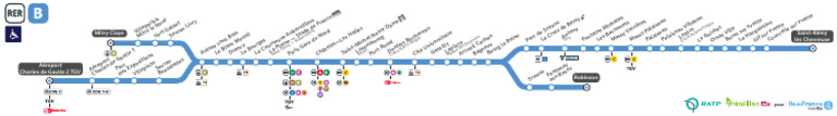 Plan de Ligne Rer Ligne B Juin21 | PDF