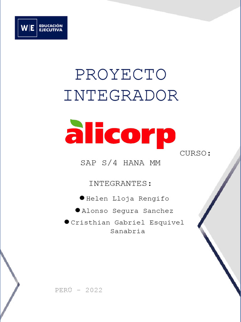 Trabajo Final - ALICORP | PDF | Business