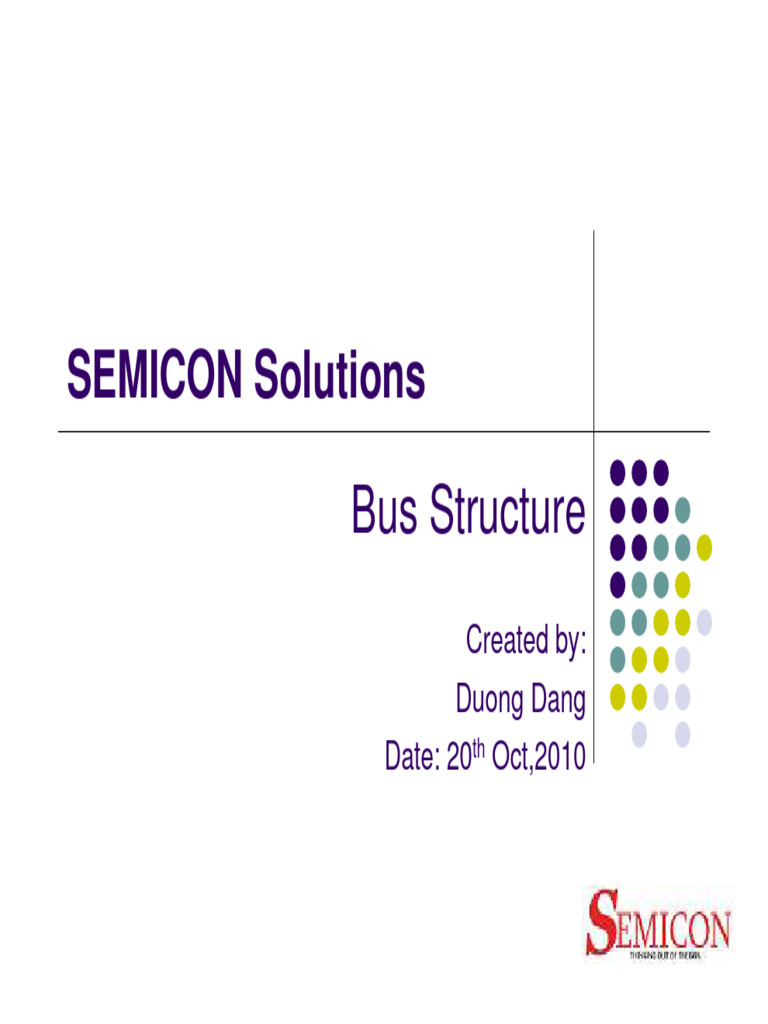 Buses Lecture | PDF | Digital Technology | Computer Data Buses Lecture | PDF | Digital Technology | Computer Data