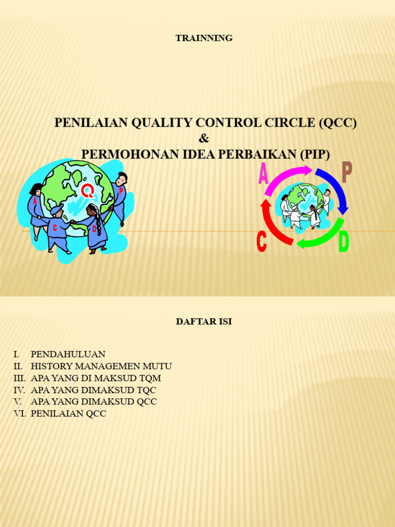 Training Penilaian QCC | PDF