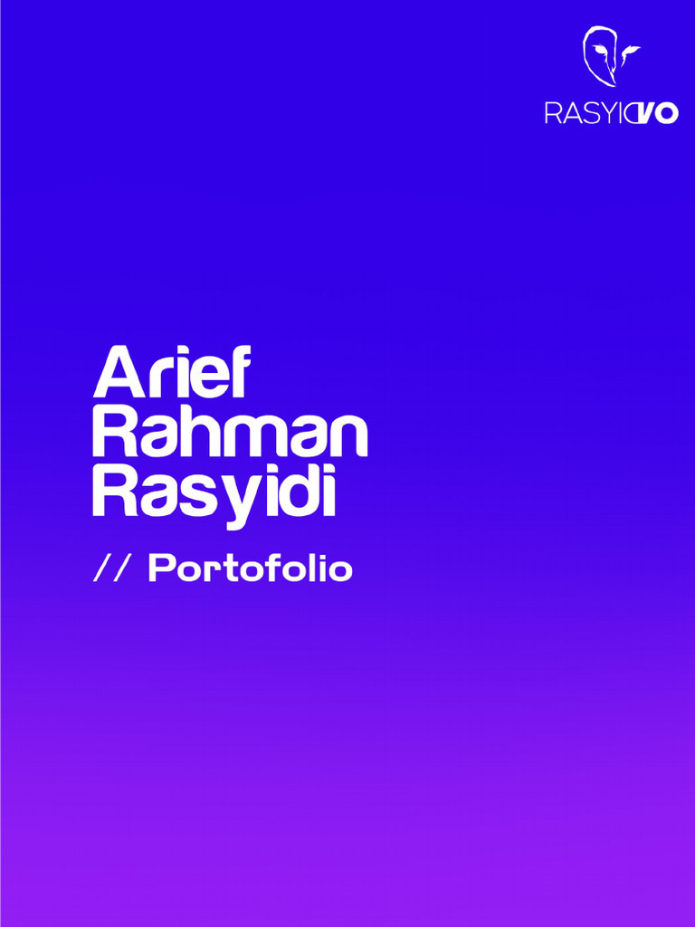 Portofolio Arief Rahman Rasyidi 2021 | PDF
