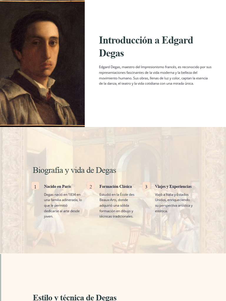 Introduccion A Edgard Degas | PDF | Edgar Degas | Impresionismo