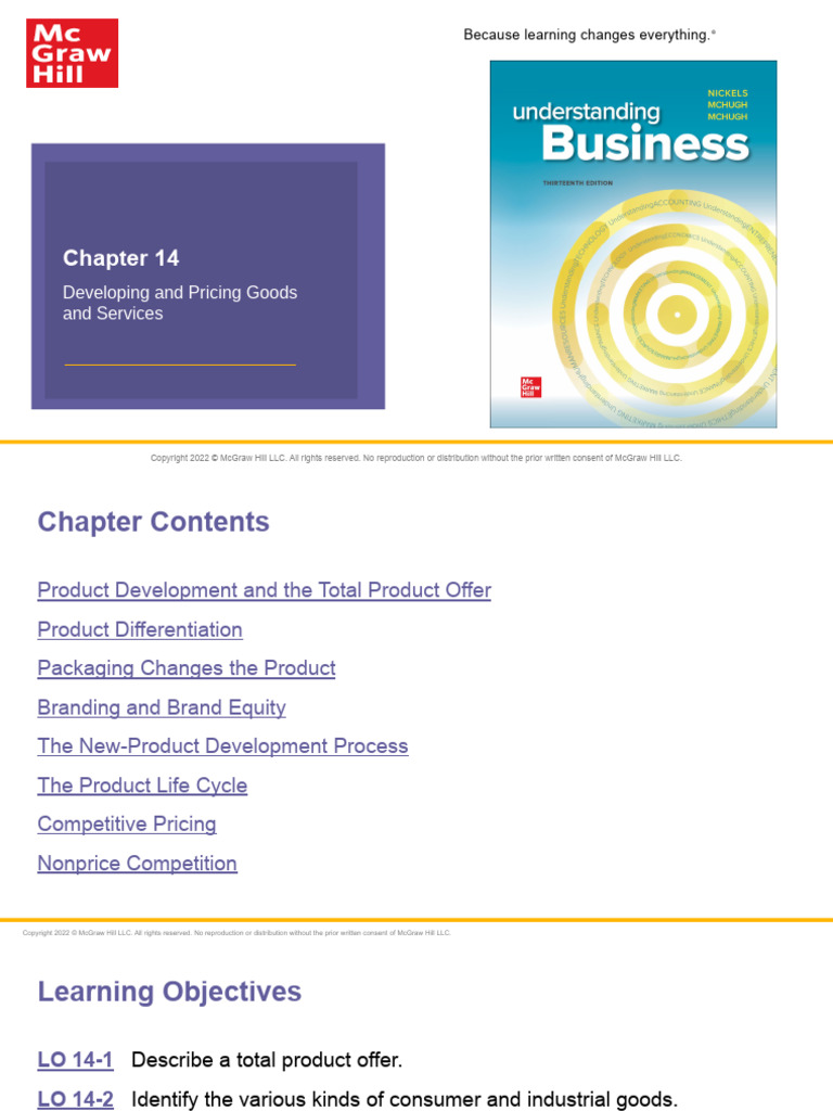 Nickels UB13e PPT Student Ch14 | PDF | Brand | Pricing