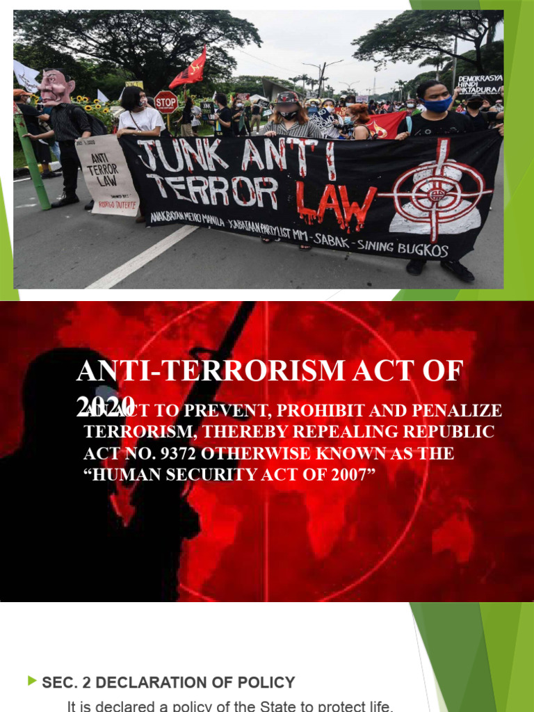 Anti-Terrorism Act of 2020 Overview | PDF | Crimes | Crime & Violence