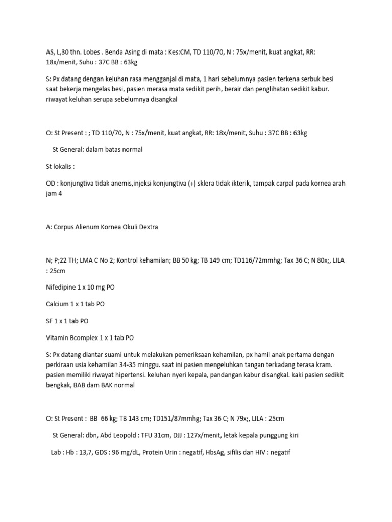 Contoh Borang Internship | PDF