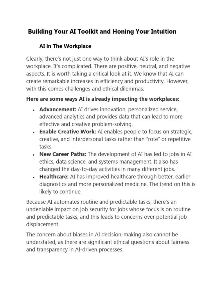ALX AiCE - AI Career Essentials | PDF | Artificial Intelligence ...