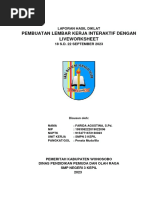 Membuat LKPD Interaktif Menggunakan Liveworksheets | PDF