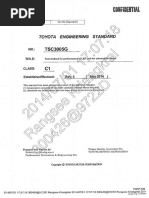 TSZ0001G - Toyota Engineering Standard - TOAZ - INFO | PDF
