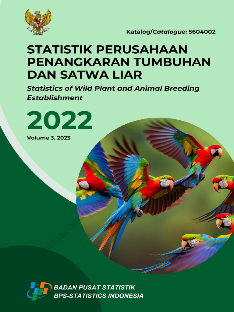 Statistik Penangkaran Tumbuhan dan Satwa | PDF