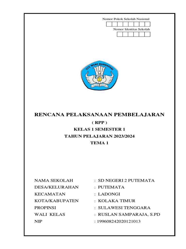 Perangkat Ajar 1 | PDF