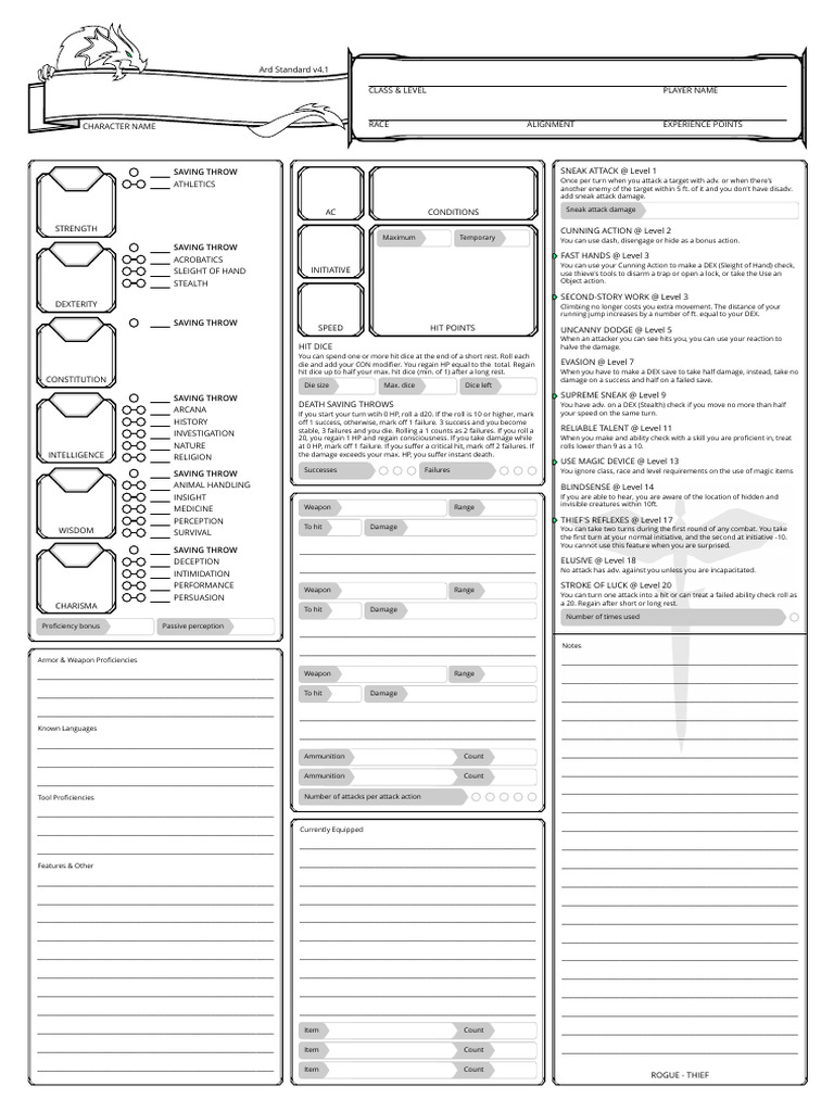 Thief Rogue | PDF | Gaming