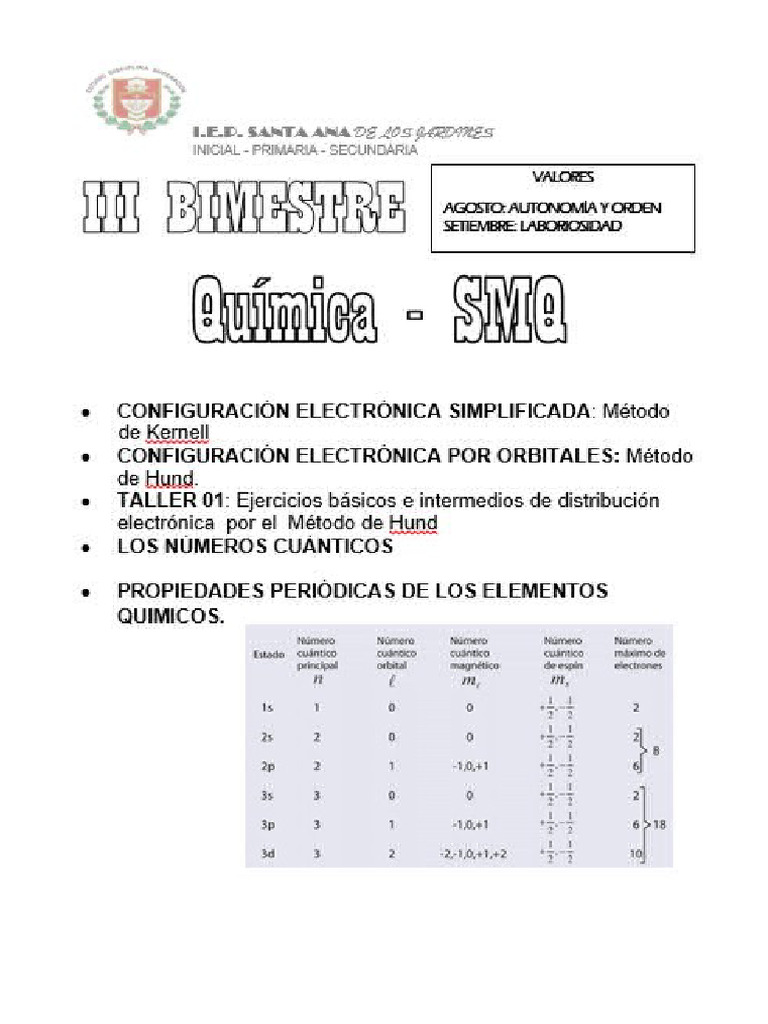 Química SMQ | PDF