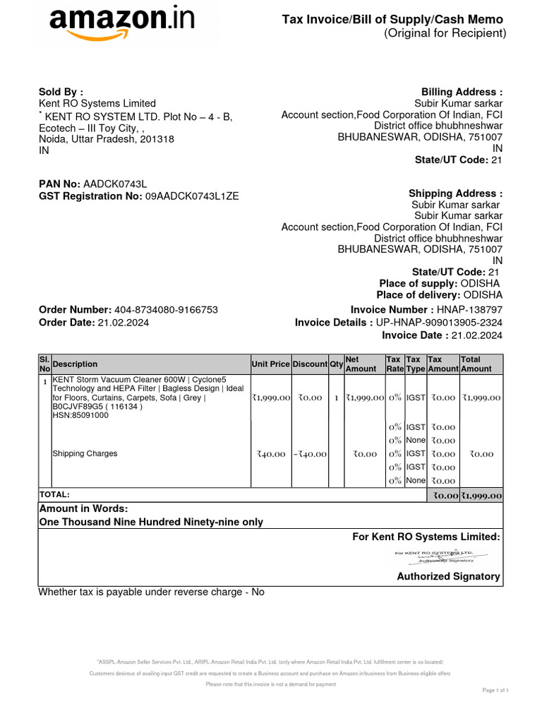 Invoice | PDF | Invoice | Taxation