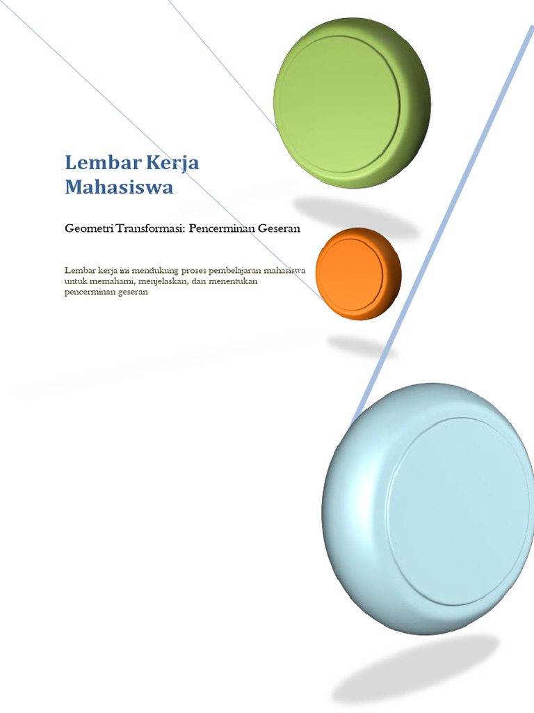 Lembar Kerja Geometri Mahasiswa | PDF | Metode & Bahan Ajar