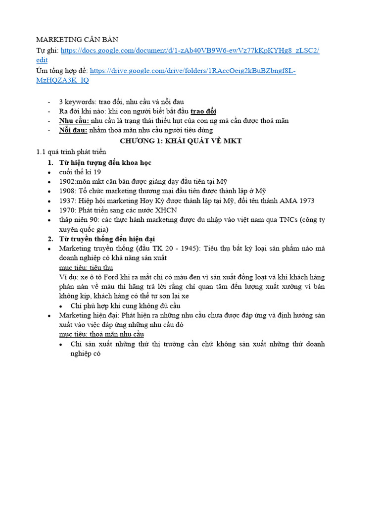 Documents of Marketing | PDF