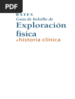 Guía Bates: Examen Físico y Antecedentes | PDF | Examen físico | Abdomen