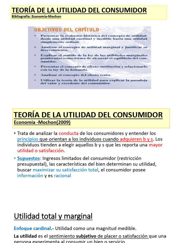 2.1 Teoría de La Utilidad Del Consumidor 2021 | PDF | Utilidad | Utilidad marginal