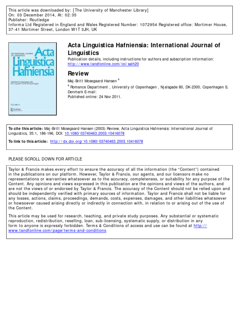 Elizabeth Closs Traugott and Richard B D | PDF | Theory | Truth