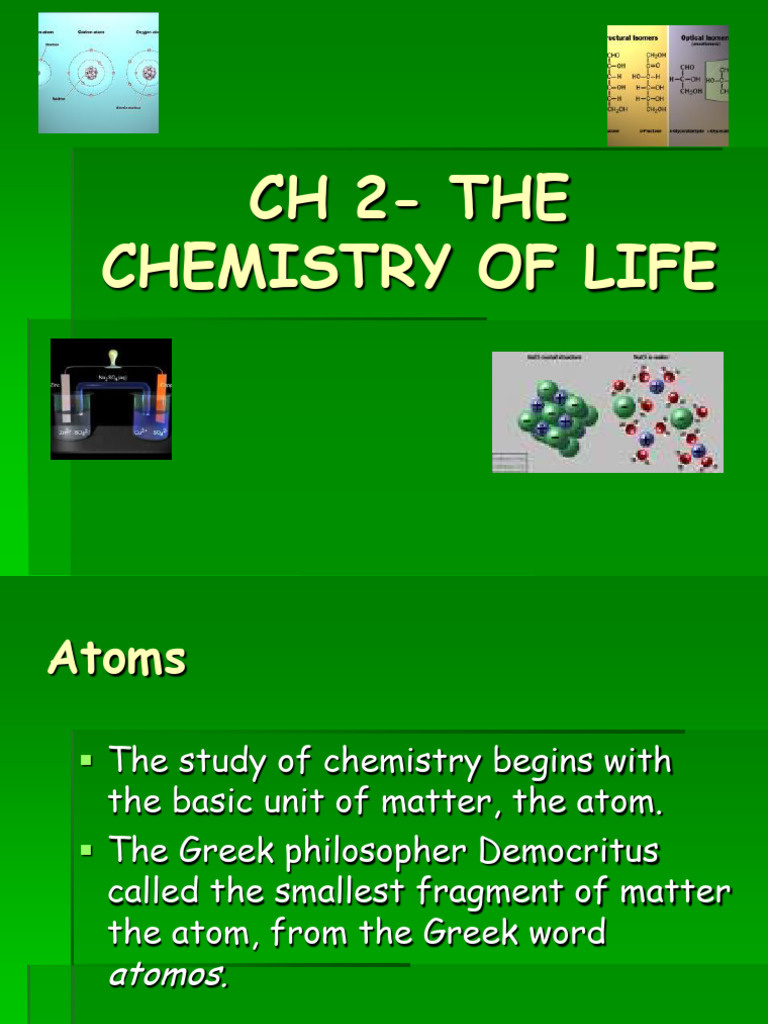 Biochem Notes | PDF | Chemical Bond | Atoms