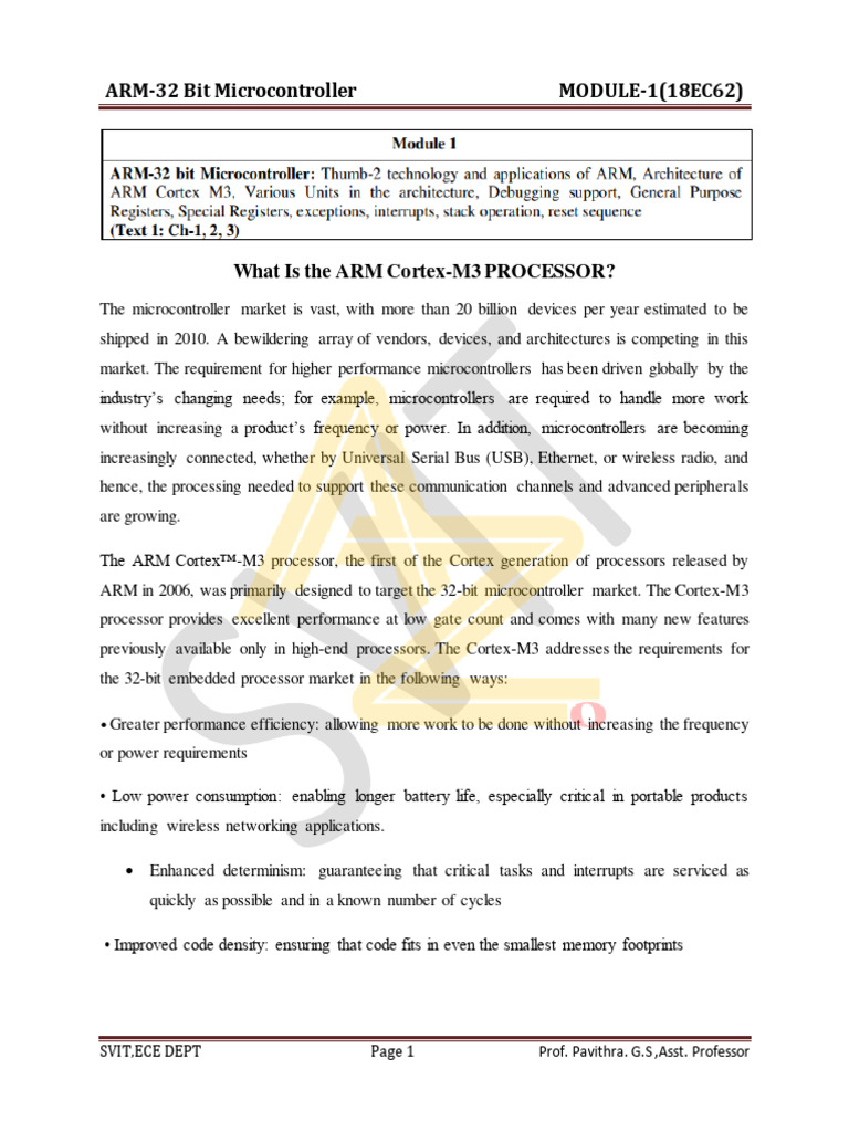 Embedded Systems | PDF | Central Processing Unit | Microcontroller