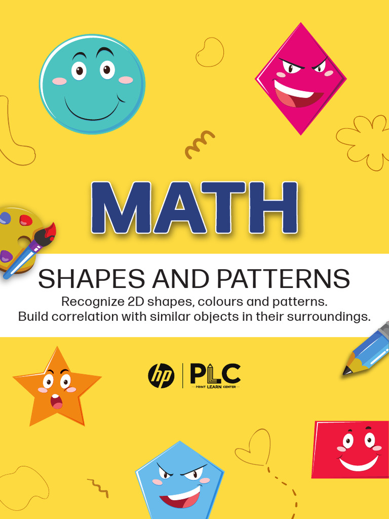 LKG Maths Shapes and Patterns | PDF