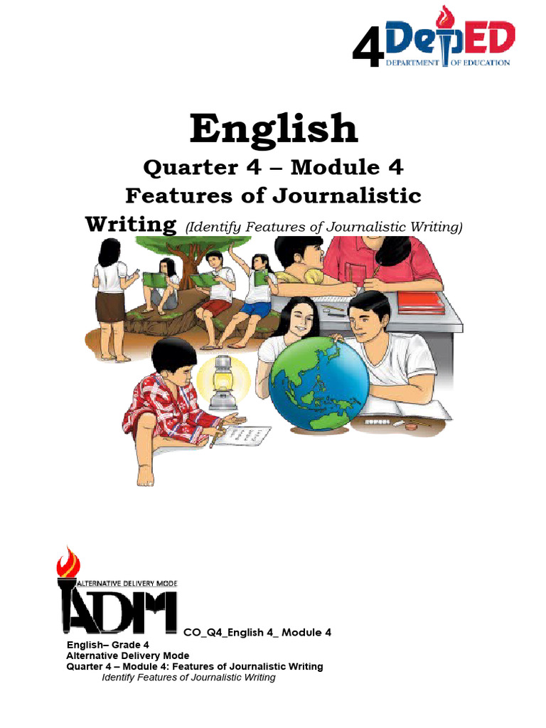 Eng4 Q4 M4 Features-Of-Journalistic-Writing Final | Download Free PDF ...