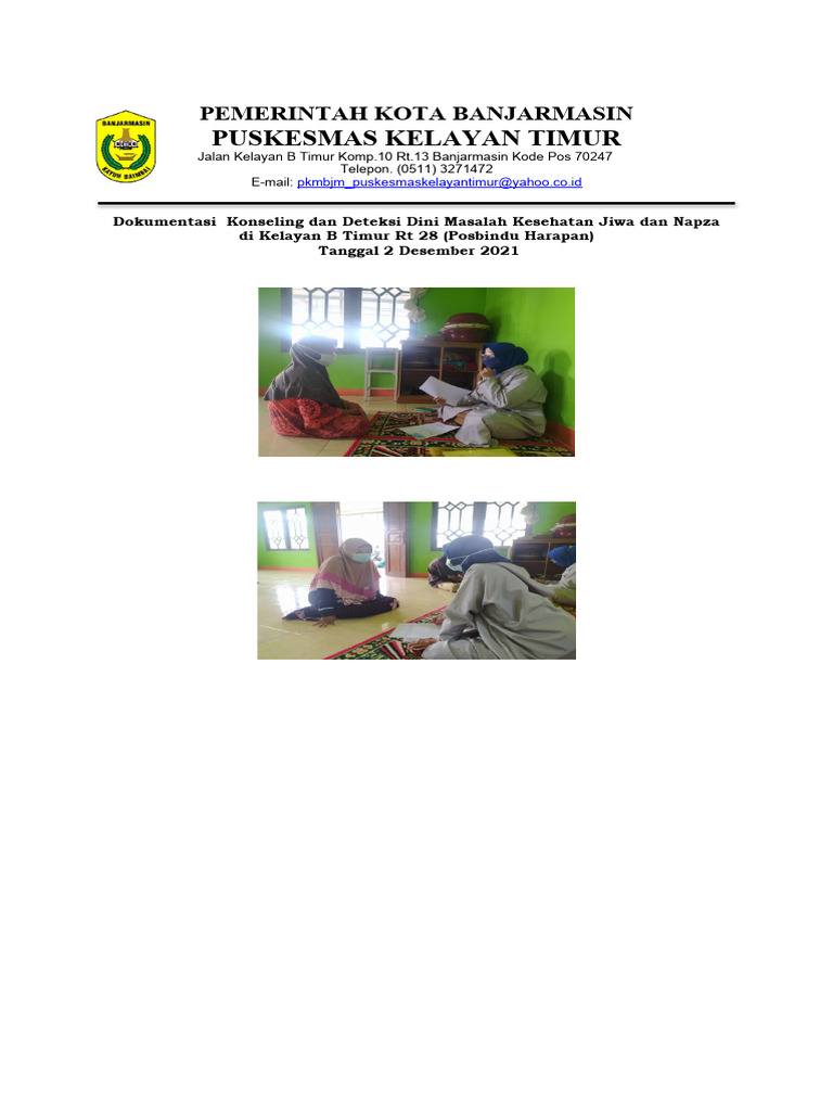 2.7.1.3 Contoh Promotif Preventif Pelaksanaan Ukm Pengembangan | PDF