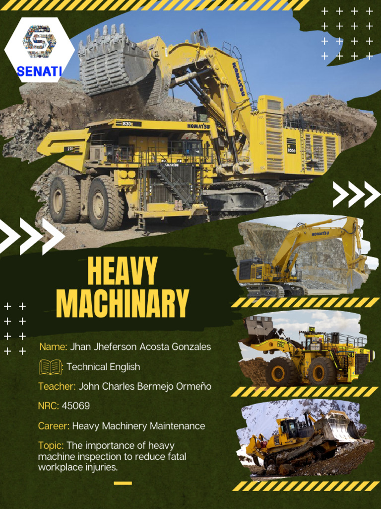Heavy Machinaryy | PDF | Traffic Collision | Machines