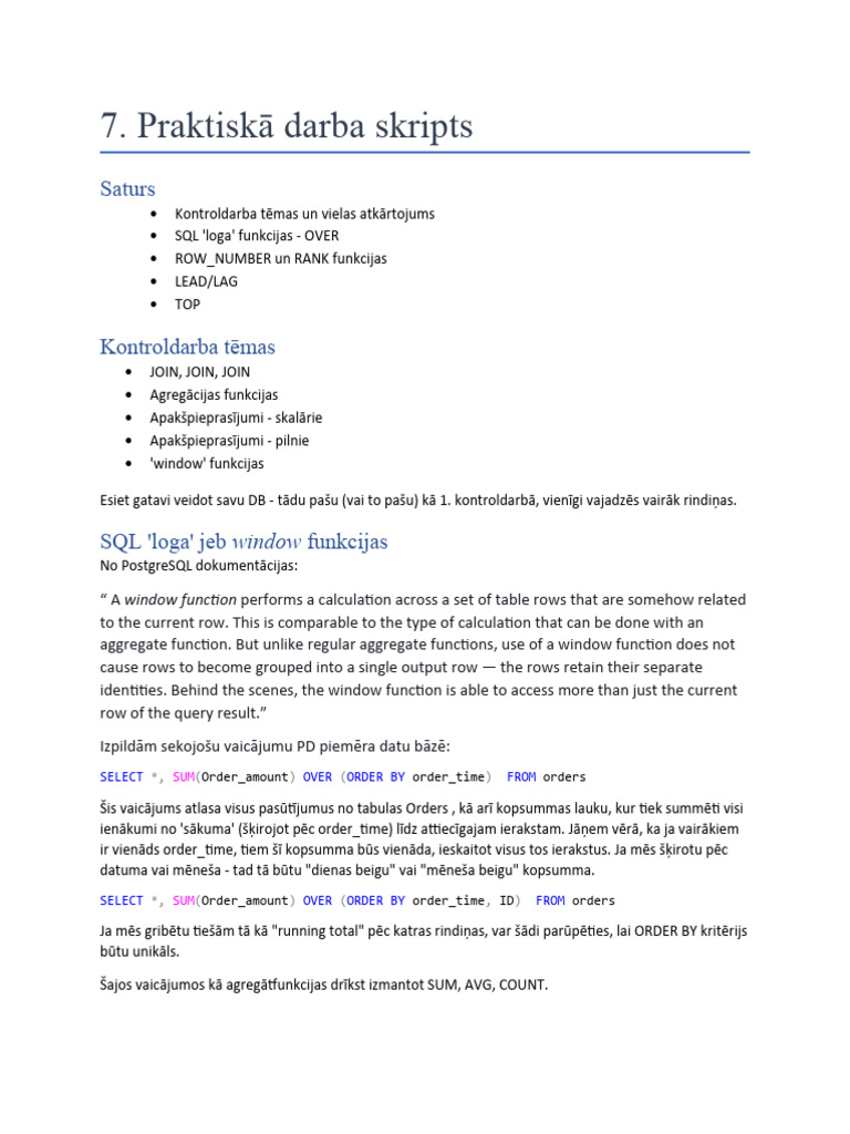 Practical script | PDF