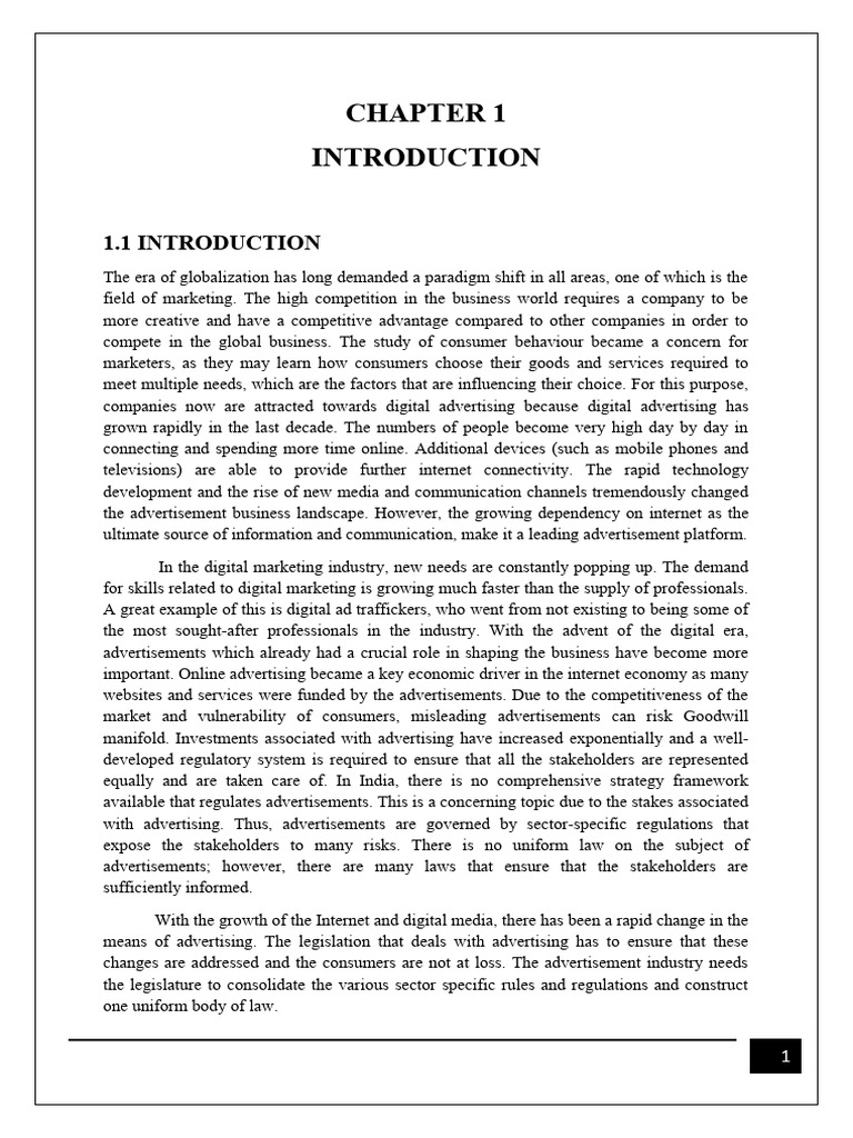 Final Report Advertising | Download Free PDF | Online Advertising ...