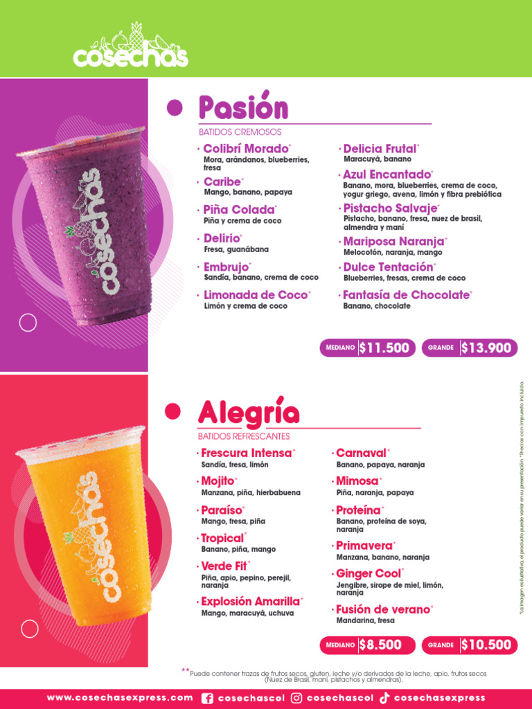 Menu 2024 | PDF | Plantas comestibles | Cocina vegana