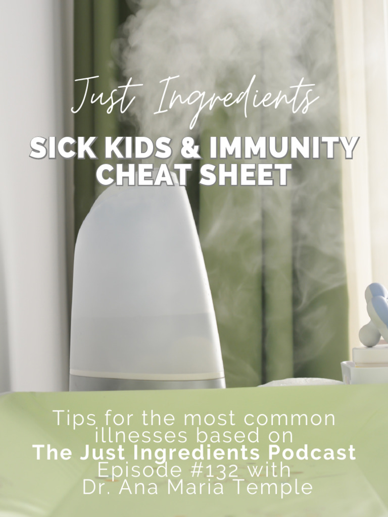 Sick Kids Cheat Sheet | PDF | Common Cold | Diseases And Disorders