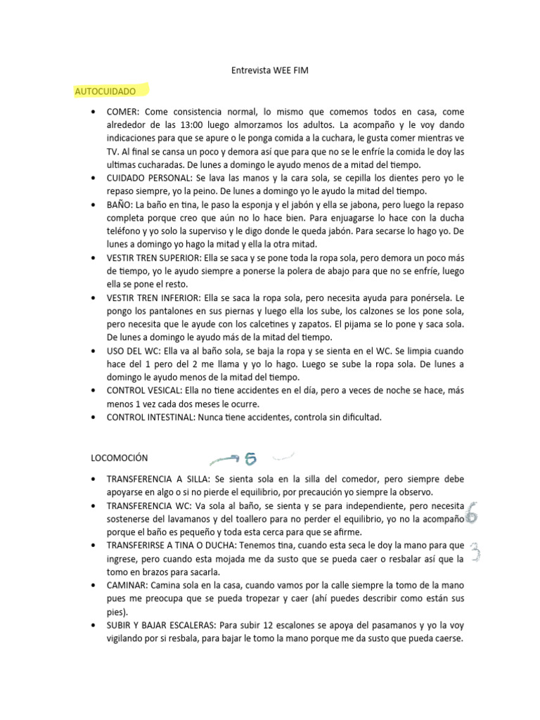 Entrevista WEEFIM | PDF