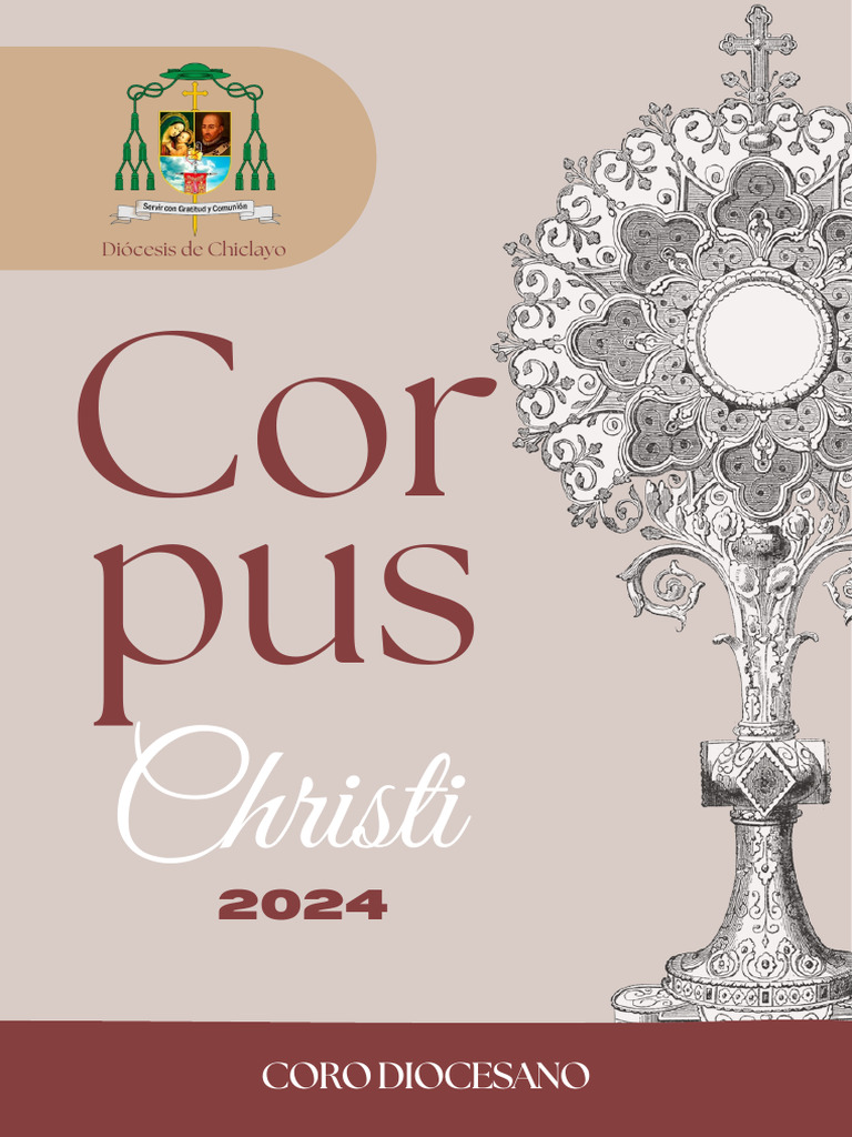 Corpus Christi 2024 | PDF | eucaristía | Liturgia Catolica