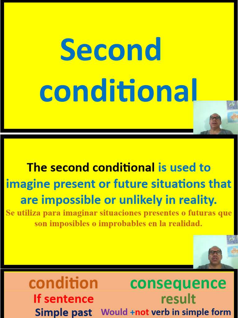 Understanding the Second Conditional | PDF