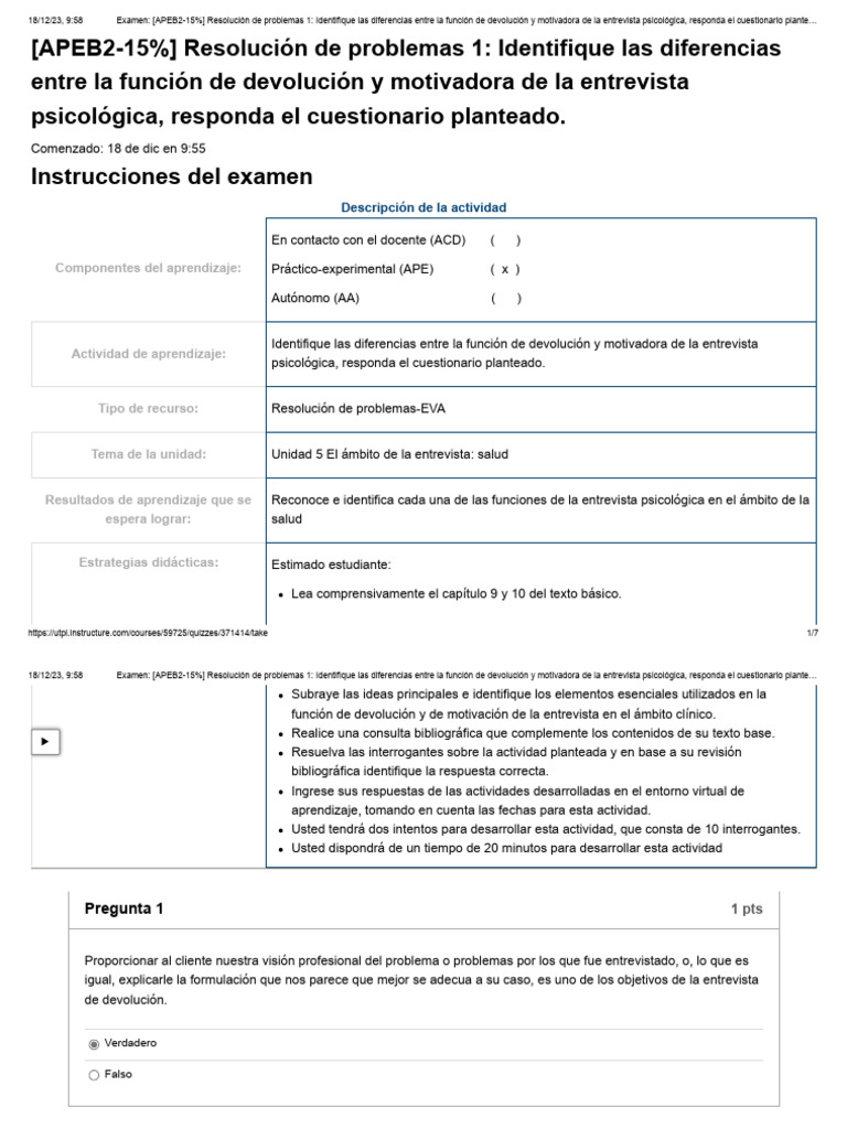 Examen_ [APEB2-15%] Resolución de Problemas 1_ Identifique Las Diferencias Entre La Función de ...