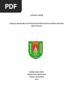 Contoh Naskah Akademik | PDF