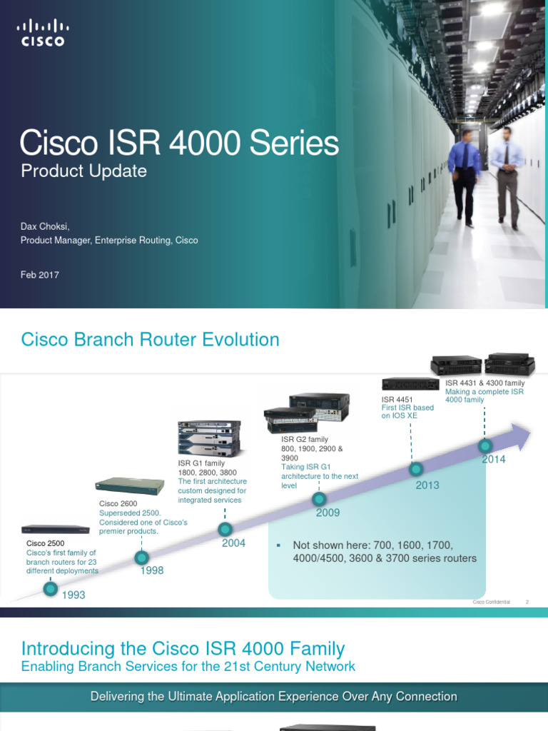Brosur Cisco Isr 4000 Series | Download Free PDF | Computer Network ...