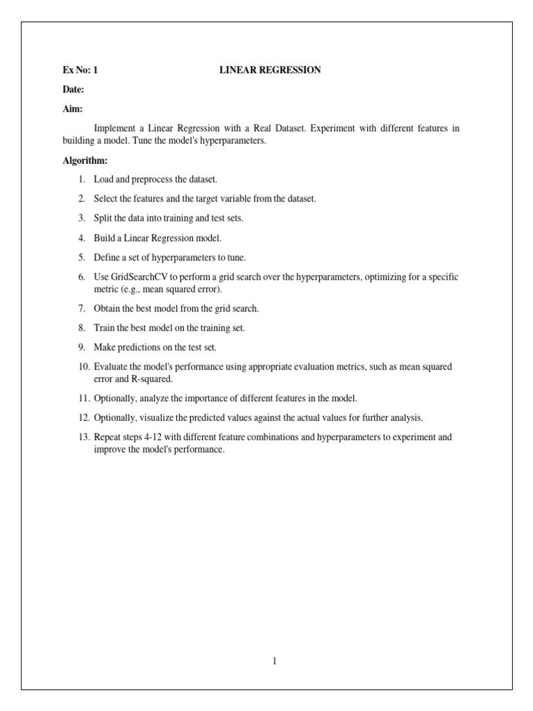 Machine Learning Lab Manual | PDF | Statistical Classification | Mean Squared Error
