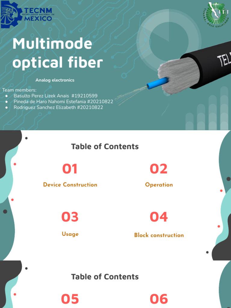 Multimode Optical Fiber Overview | PDF | Optical Fiber | Optics