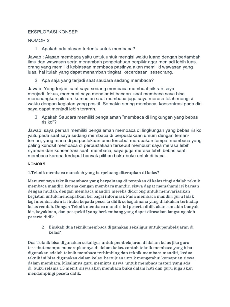 Eksplorasi Konsep, Literasi Topik 2 | PDF