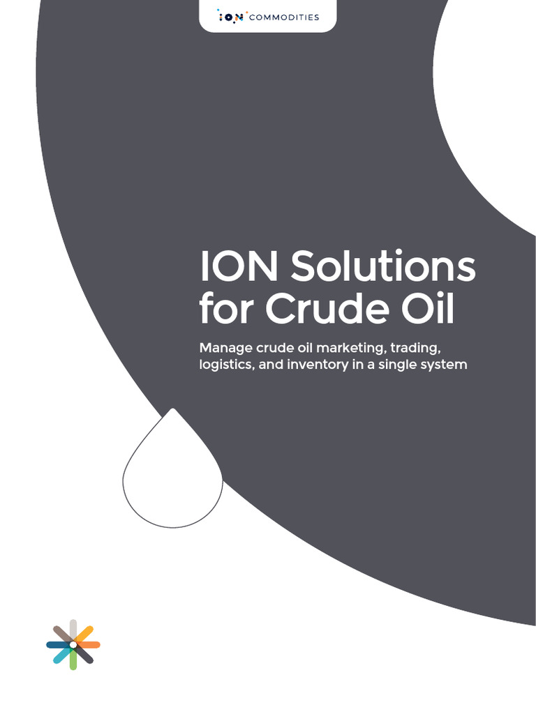 T9668 - ION Solutions For Crude Oil - Brochure - v4 | PDF | Hedge ...
