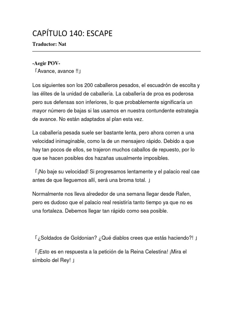 Oukoku e Tsuzuku Michi Capitulo 140 148 5 | PDF | Lanza | Arco y flecha