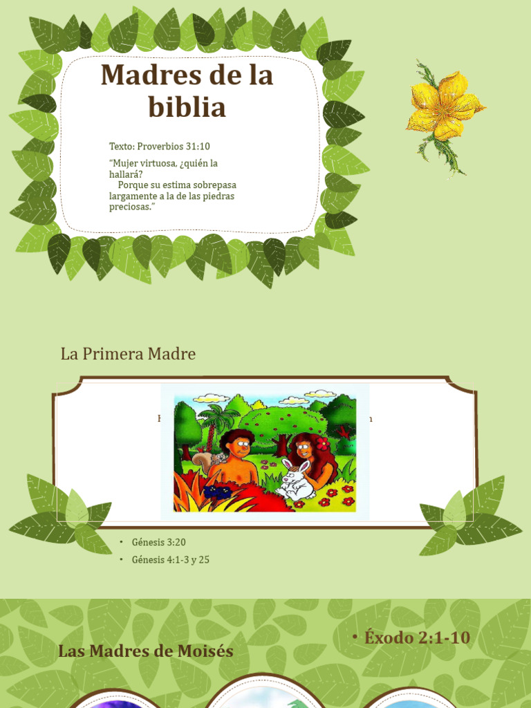 Madres de La Biblia | PDF
