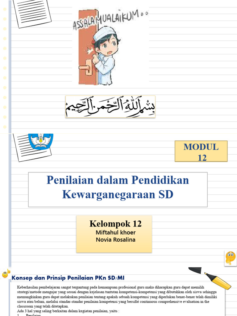 PKN Modul 12 Novia Rosalina | PDF | Karier & Perkembangan