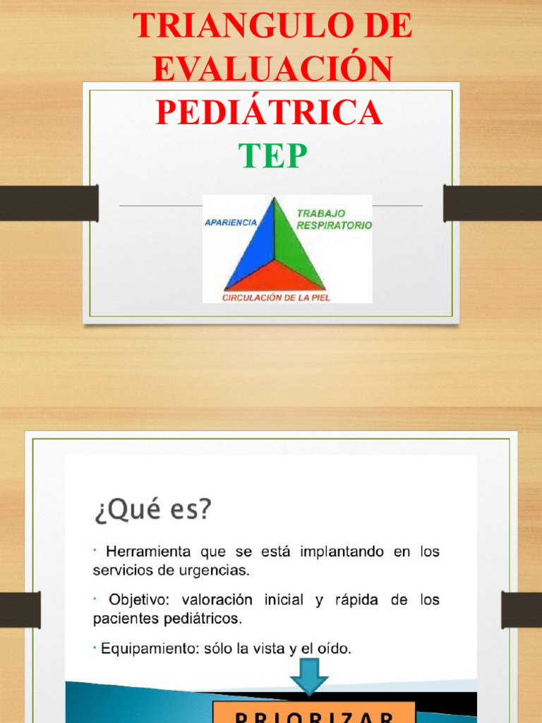 Triangulo de Evaluacion Pediatrica | PDF