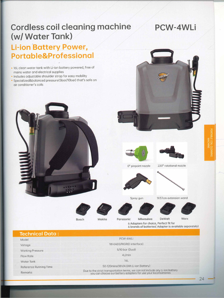 PCW-4WLi-SPECS-WIPCOOL-T | PDF