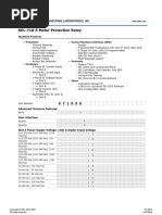 SEL-710 Motor Protection Relay | PDF | Relay | Ethernet