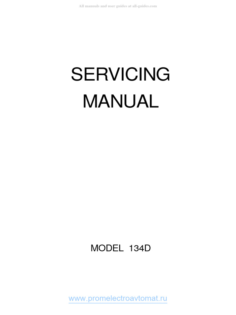 Janome 134D Servicing Manual | PDF | Sewing Machine | Belt (Mechanical)